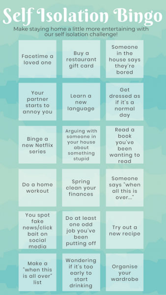 Create Your Own Entertainment and Challenge Yourself to Self Isolation ...